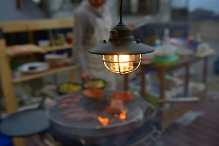 【本格Bbq付き】la Cachette-露天風呂のある秘密基地- - Ina