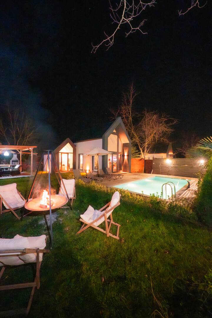 Doğanın Içinde şöMine Başında Romantik Bir Gece - Maşukiye