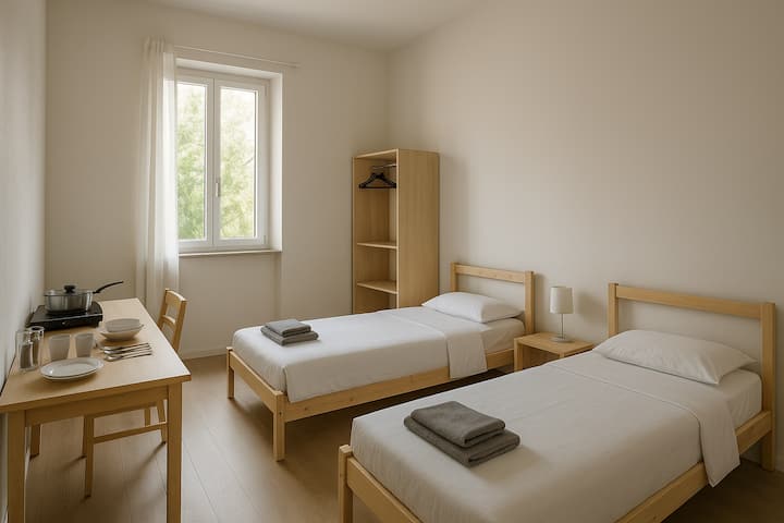 Brescia Posto Letto Stanza Condivisa E Cucina - Brescia