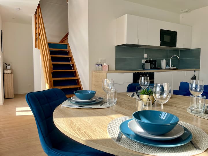 Duplex D'iroise - Rénové - 2 Chambres - Brest