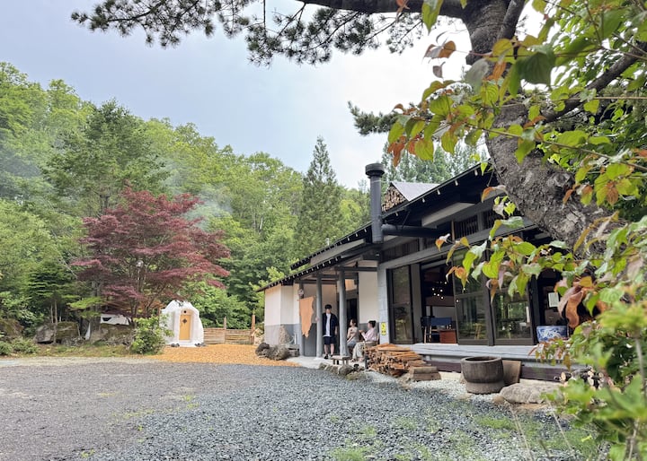 【福島県福島市土湯温泉】話題のサウナ付き古民家一棟貸し - Fukushima