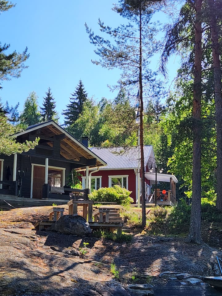 Lakeside Villa By A Private Bay - Juva