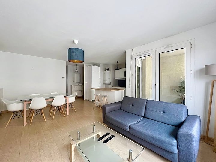 Mon Plaisir D'accueillir - T3 Climatisé + Garage - Lione