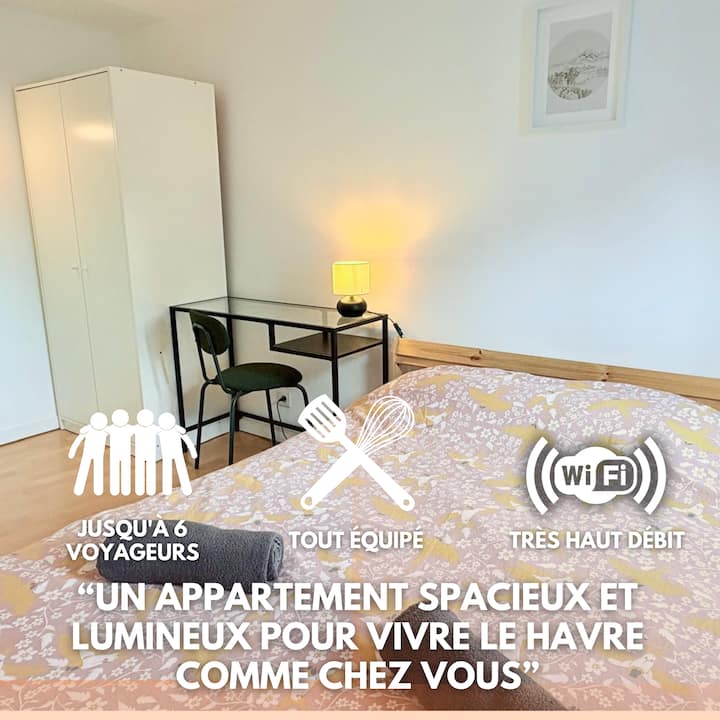 Dalikyda - Le Joffre - Centre Ville - Proche Gare - Le Havre