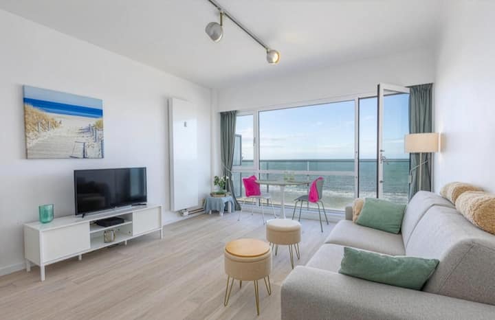 Prachtig Zicht Op Zee In Gezellige Studio - Ostende