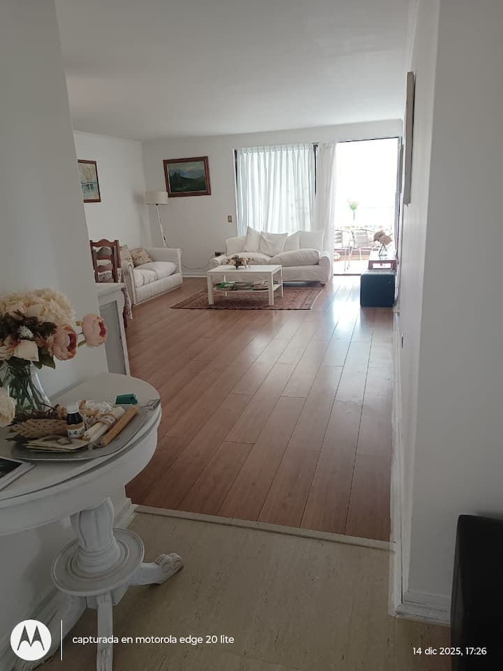 Depto Familiar /Poniente /7 Huéspedes /2 Parking - Viña del Mar