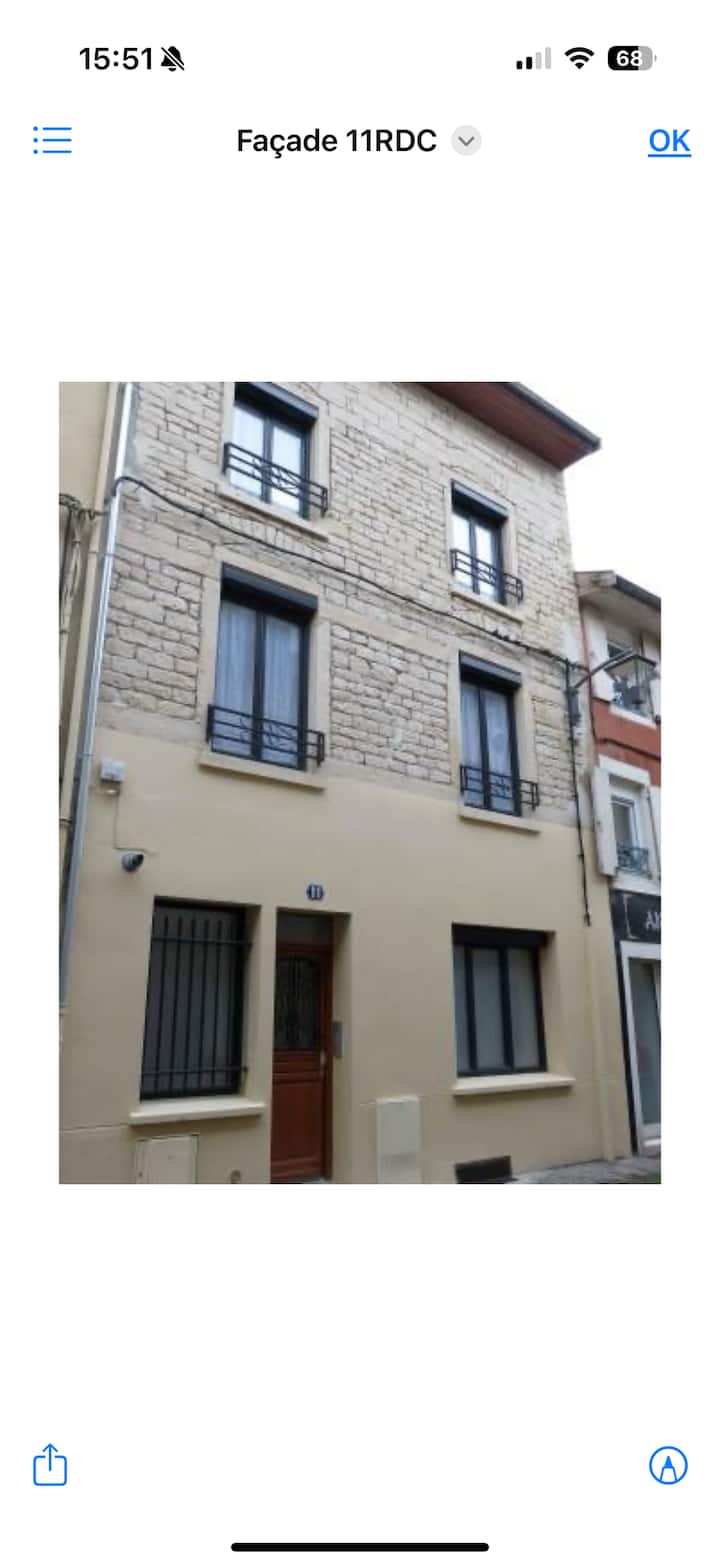 Appartement T2 Meublé Rue Piétonne - Bourgoin-Jallieu