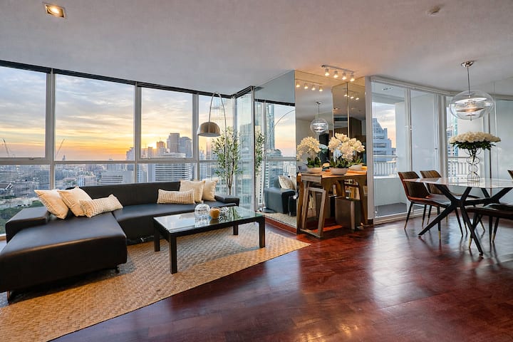 Skyline | 2br | Bts Chidlom | 110sqm | Langsuan - Thailand