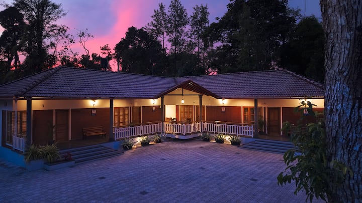 Terra Haze I By Raho Warm Terracotta Hideaway - Kodagu