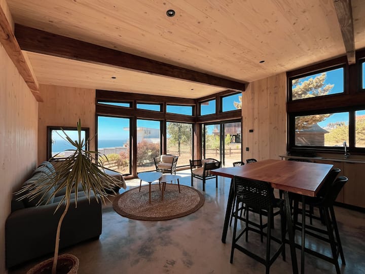 Casa Nosa; Vista Hermosa, Tranquila Y Conectada - Pichilemu