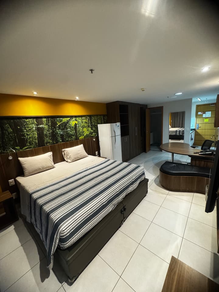 Flat/studio No Hotel Mercure Em Nova Iguaçu - Nova Iguaçu