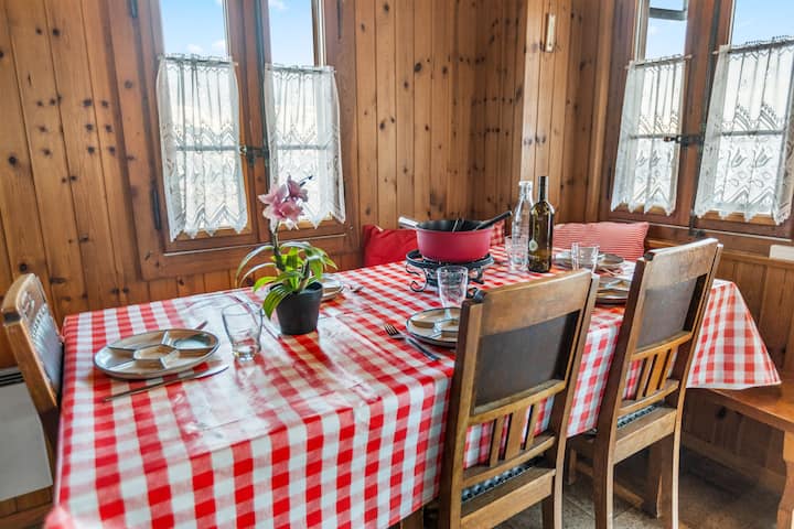 Nendaz, Chalet 6 Pers - Terrasse - Parking Privé - Nendaz