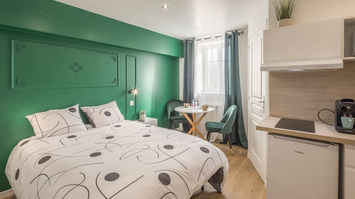 Le Refuge, Studio Apaisant à Proximité De La Gare. - Châlons-en-Champagne