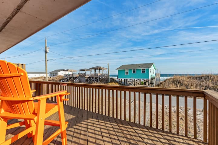 Knot Lost - Ocean View, Pet-friendly Duplex - Surf City, NC
