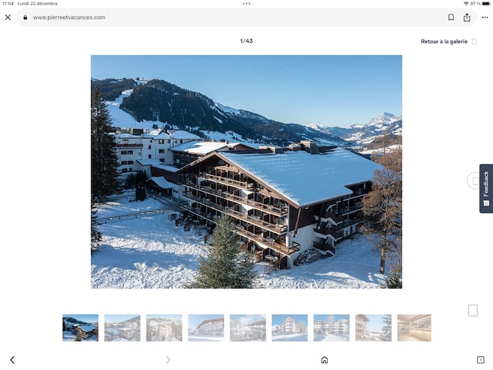 Grand Studio 4 Personnes Avec Balcon - Megève