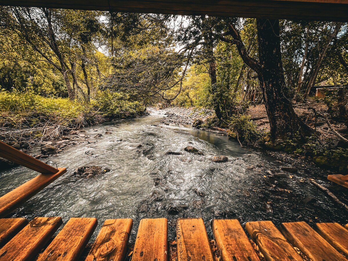 Cabaña de Montaña con Río Privado - Cabañas en renta en Huililco ...