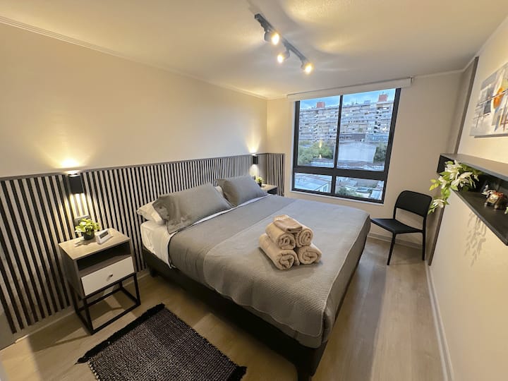 A Pasos Movistar Arena • King Bed • Ac • Wifi - Chili