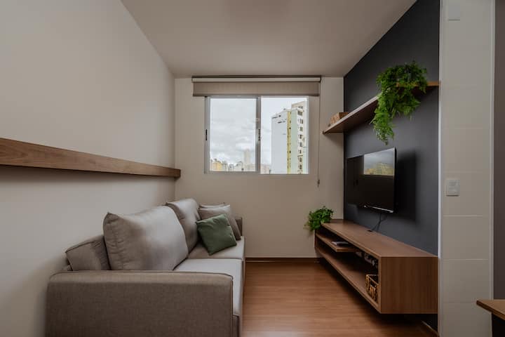 Bh 2qt C/ Vaga Coworking & Gym - Belo Horizonte