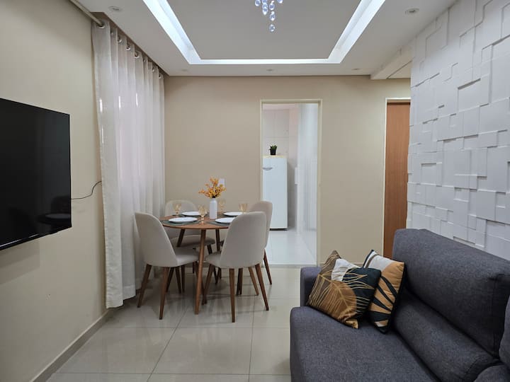 Ap 2 Quartos Perto Arena Mrv/ Expominas 6x S/juros - Belo Horizonte