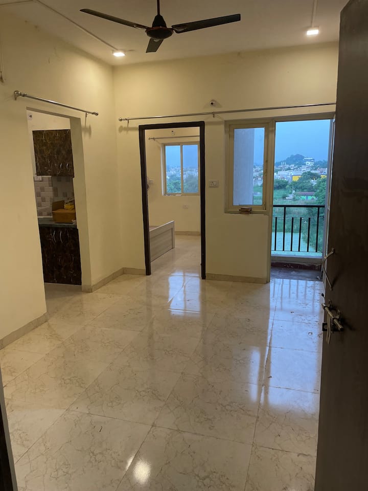 Hillview Nest
A Serene Hill-view 1bhk Flat - Jabalpur