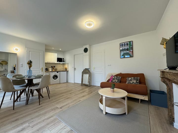 Les Lys Bleus - 4pers - Wi-fi - Parking Gratuit - Le Mans