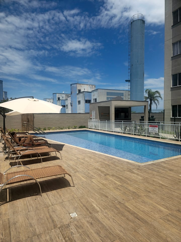 Apto 02 Itapoa Quadra Mar C/ Piscina Cond Solarium - Itapoá