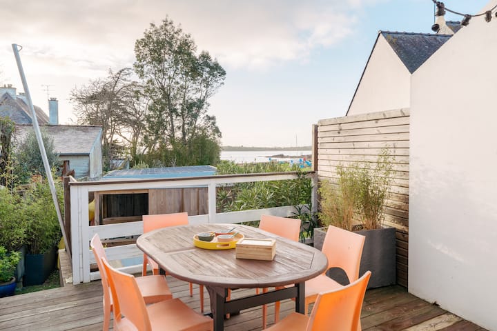 Plage De Mousterian - Vue Mer - Parking - Paisible - Séné