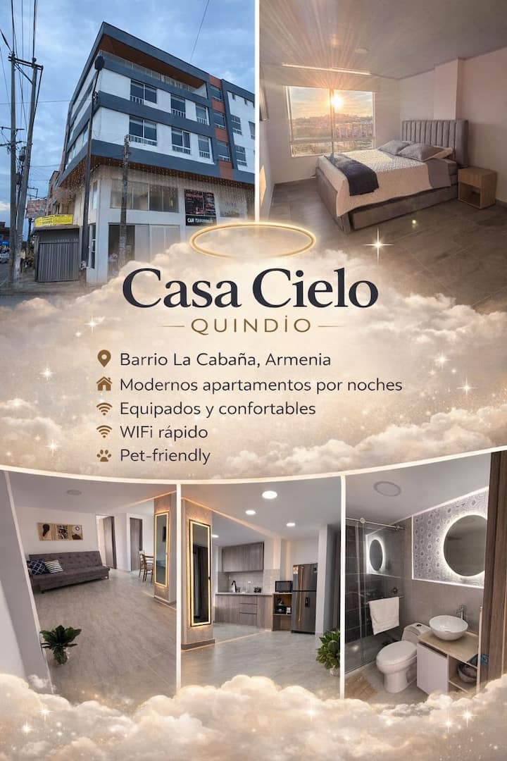 Casa Cielo Quindio Apto 202 - Armenia, Colombia