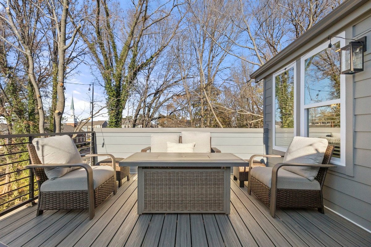 Rijtjeshuis op het dak met fitnessruimte in de buurt van luchthaven en ...