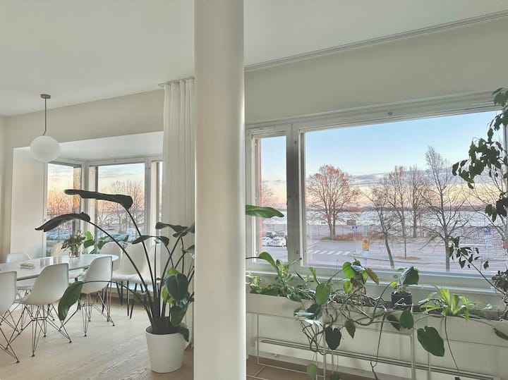 Beautiful & Big Designer Apartment With Seaview - Helsinki