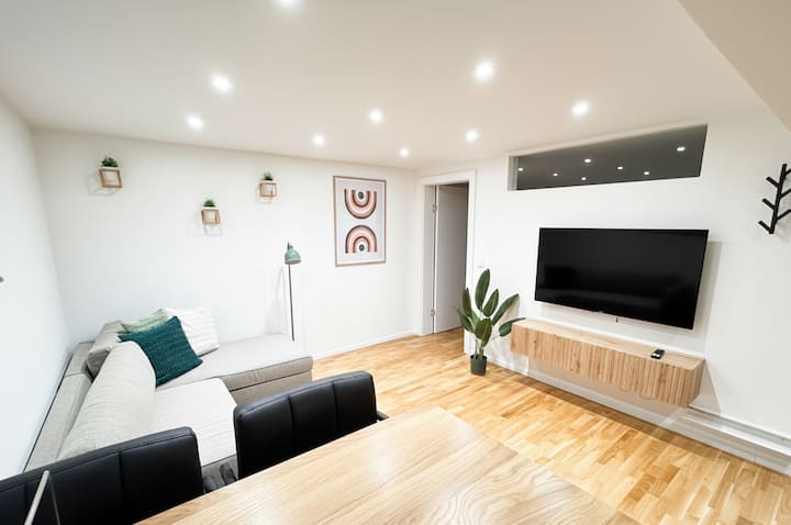 1,5-zimmer, Top Ausgestattet, 4 Pers., Souterrain - Neubeuern