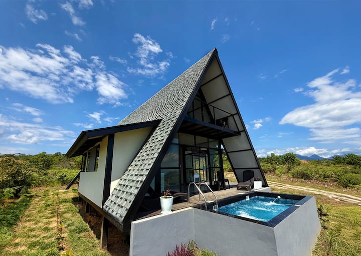 Casa De Campo Con Piscina Privada Para 8 Personas - Lamas