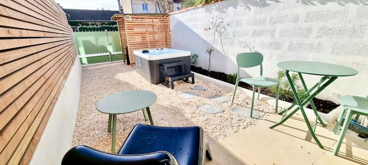 Studio 1950 - Expérience Jacuzzi - Terrasse - La Rochelle
