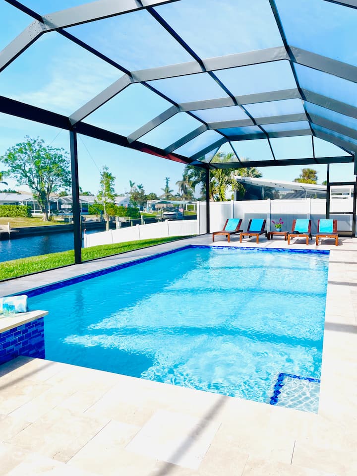 Sch��ne Sonnenuntergänge, Familienfreundlichkeit, Yacht Club Area, Beheizter Pool, Zugang Zum Golf - Cape Coral, FL