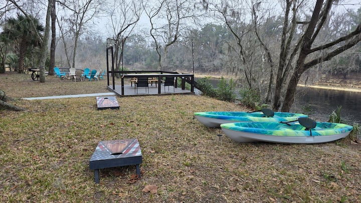 20% Off Feb 25–mar 5 |Riverfront| Hot Tub & Kayaks - Branford, FL