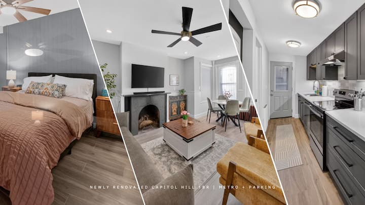 Newly Renovated Capitol Hill 1br | Metro + Parking - Washington, DC