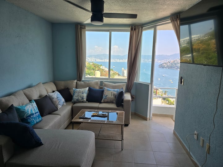 Departamento Con Vista A La Bahía De Acapulco - Pie de la Cuesta