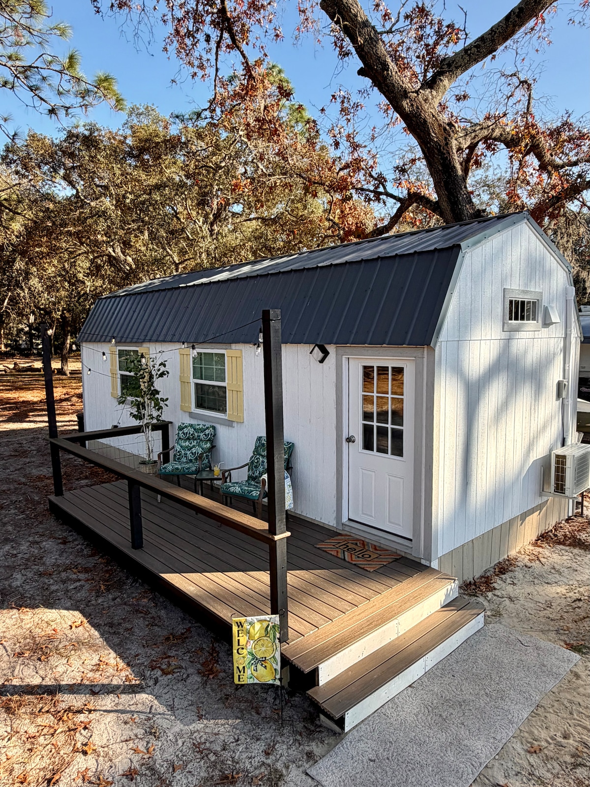 Lemon Drop a Tiny Home Near Springs & Gulf - Tiny houses for Rent in ...