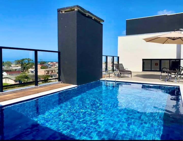 Lindo Apartamento Prox. A Praia C/ Sacada Churasq. - Matinhos