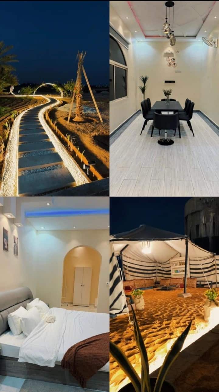 شاليه فندقي بمدينة جبه  Hotel Jubbah - Saudi Arabia