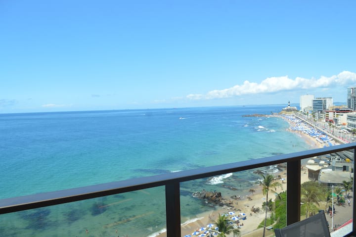 Ap Vista Mar Farol Da Barra Carnaval Salvador - Rio Vermelho