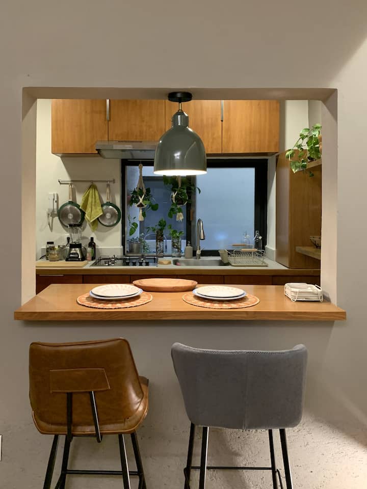 Casa Lobo - Charming One-bedroom Apartment - Mexico