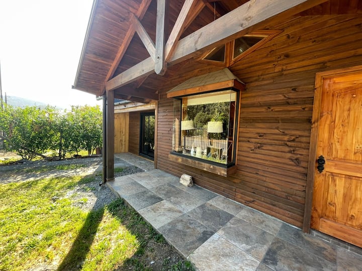 Bella Cabaña, Moderna, Cercana Al Lago Con Tinaja - Contulmo