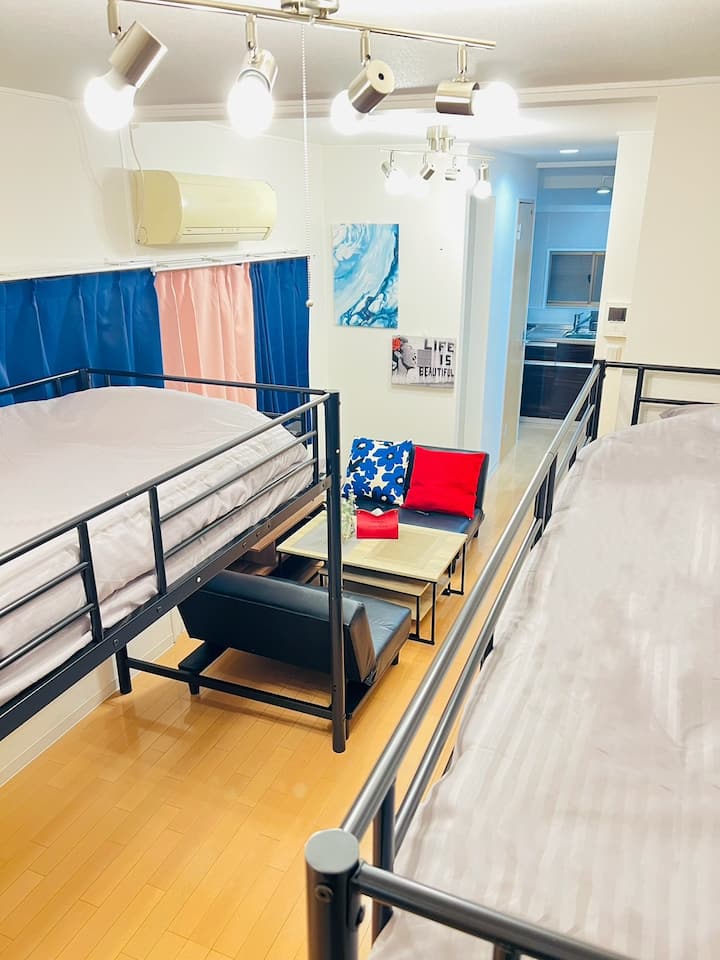 <Ln40>三宮駅8分　交通至便、閑静な住宅街の貸切フラット一軒家　Koala Flat - Kobe