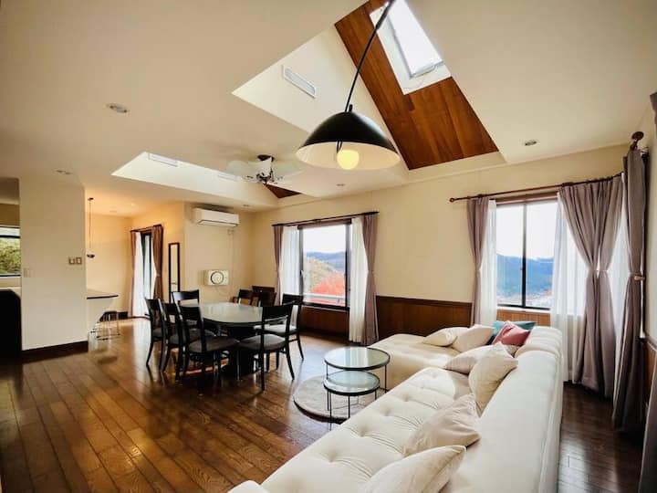 箱根 湖水 ビューステイ 山と湖の自然を望む Bbq完備 - 하코네마치