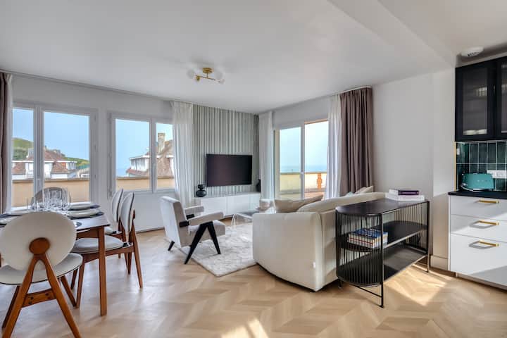 Maison 4 Pers - Vue Mer - Terrasse + Parking - Veules-les-Roses