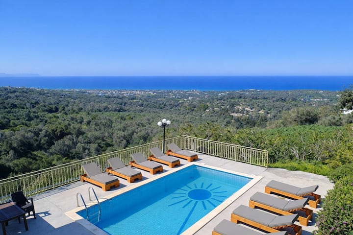 Ilios Escape:private Pool, Jacuzzi, Billiard & Bbq - Griechenland