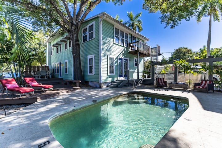 Historic 7br Estate - Pool - Downtown Fort Myers - Fort Myers, FL