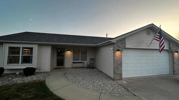 Emerald Of Bluffton 3br/2ba Ranch House, Peaceful - Bluffton, IN