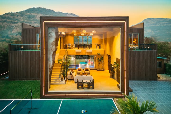 Stayvista At The Grotto W/ Pool & Jacuzzi - Karjat